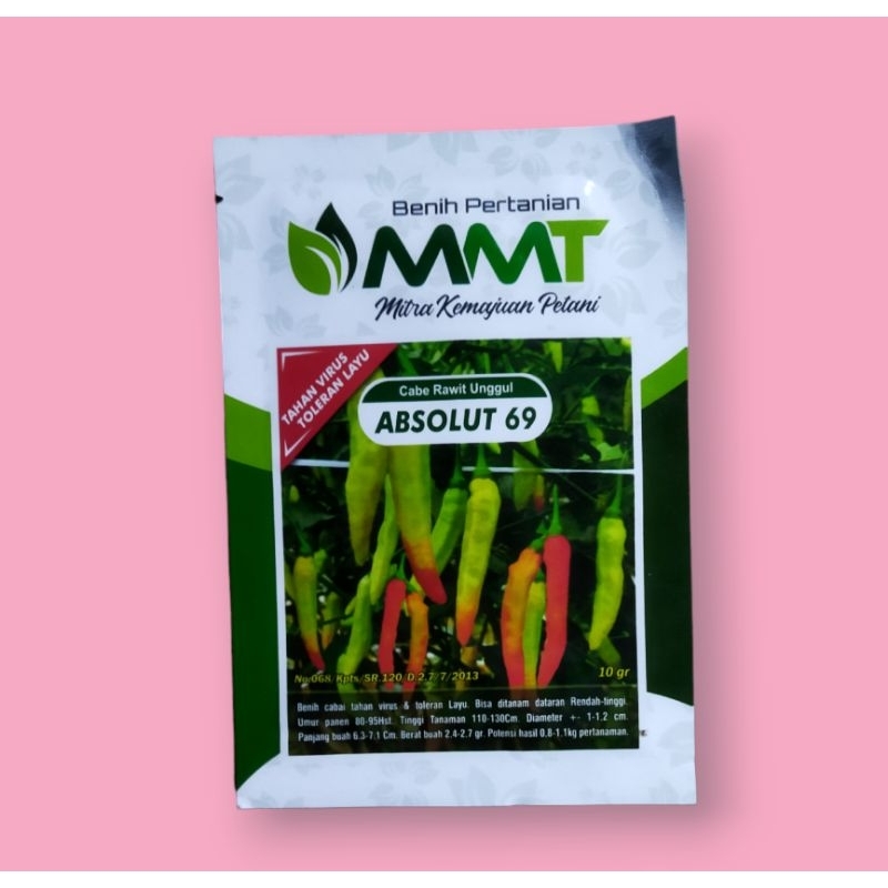 Jual 10 gr BENIH CABAI RAWIT ABSOLUT 69 ( Kemasan Original ) | Shopee ... Jual 10 gr BENIH CABAI RAWIT ABSOLUT 69 ( Kemasan Original ) | Shopee ...
