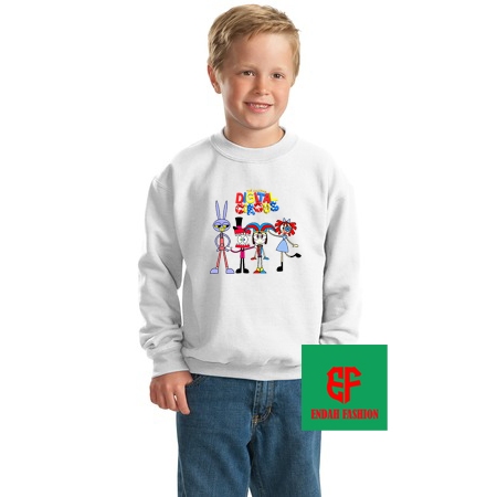 Jual JAKET SWEATER ANAK THE AMAZING DIGITAL CIRCUS CHARACTER | Shopee ...