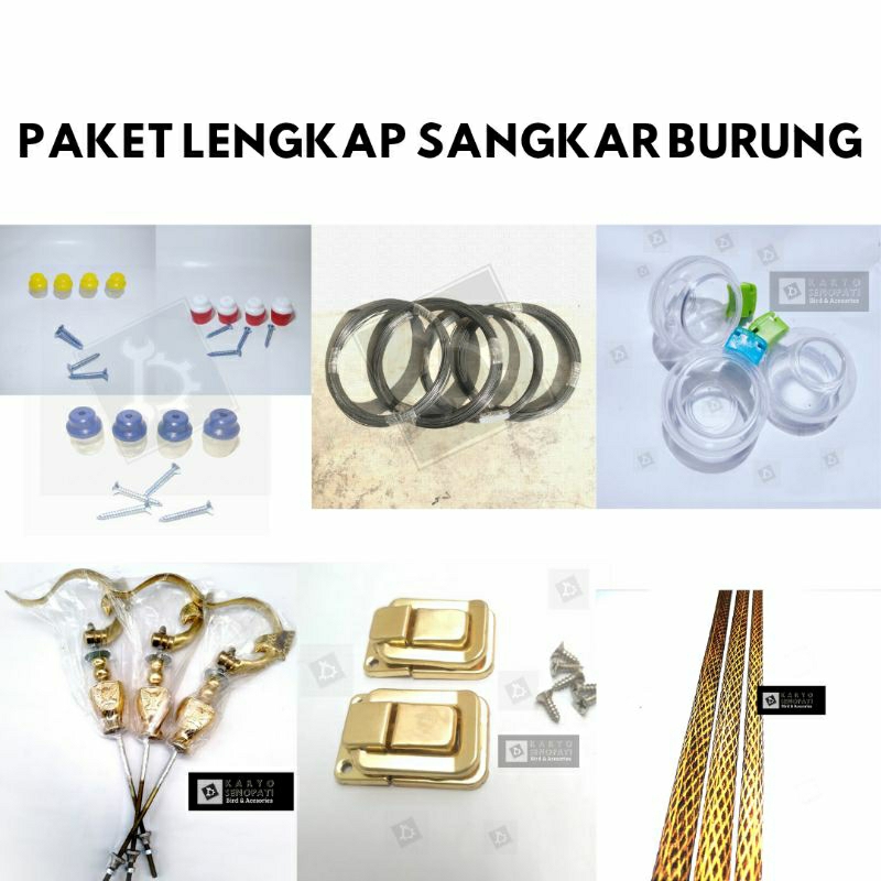 Jual ruji jeruji fiber hitam 100m paket lengkap perlengkapan sangkar ...