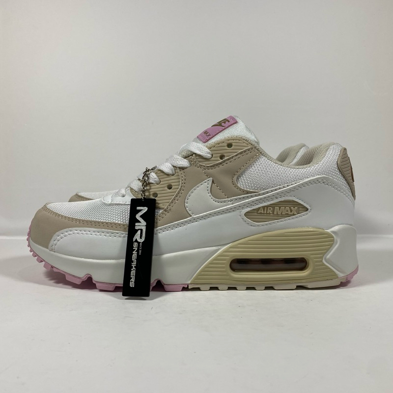 Jual Nike Air Max 90 Summit White Ligth Orewood Brown | Shopee Indonesia