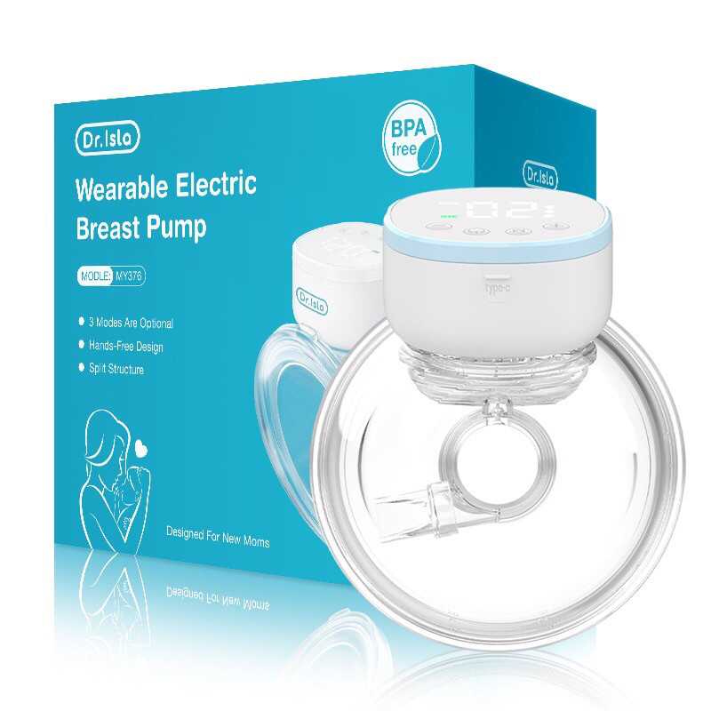 Jual Dr.isla Pompa Asi Electric Handsfree Hisap Kuat Breast（ASI Bayi ...