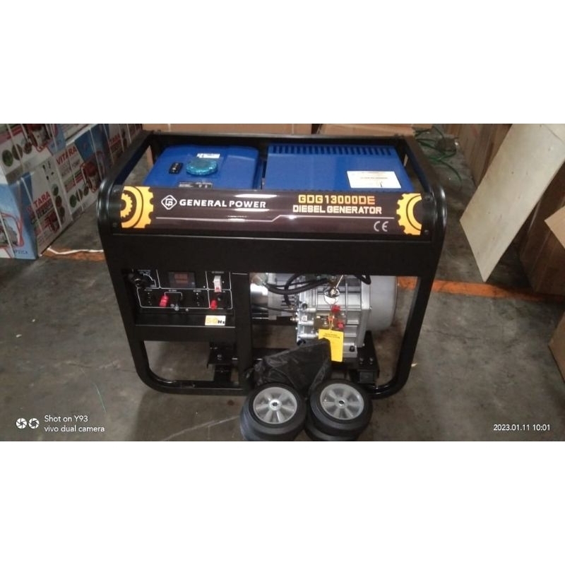 Jual Genset Open Diesel Solar GDG13000DE General Power Output 9000 Watt ...