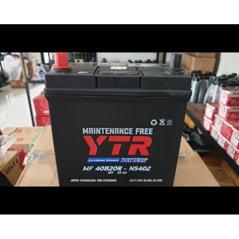 Jual Aki Mobil YTR NS40z NS40 z 36B20R 36B20L 35ah MF Kering | Shopee ...