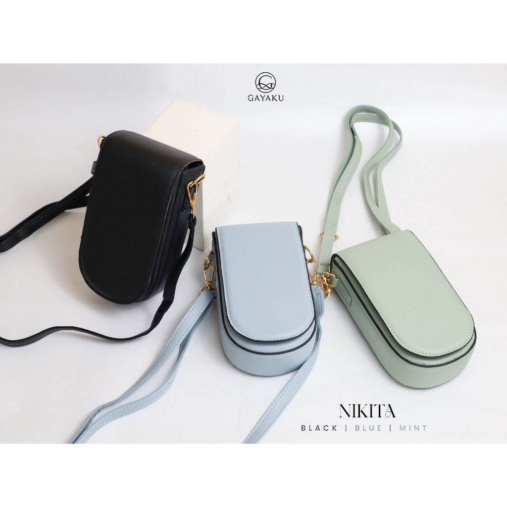 Jual Gayaku Nikita Phonecase Penutup Magnet Warna Cantik Bahan Sintesis ...