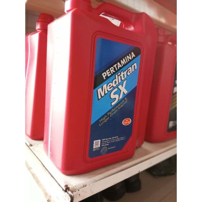 Jual Oli Meditran SX 10L SAE 15W-40 API Service CH-4/SJ Pelumas mesin diesel | Shopee Indonesia