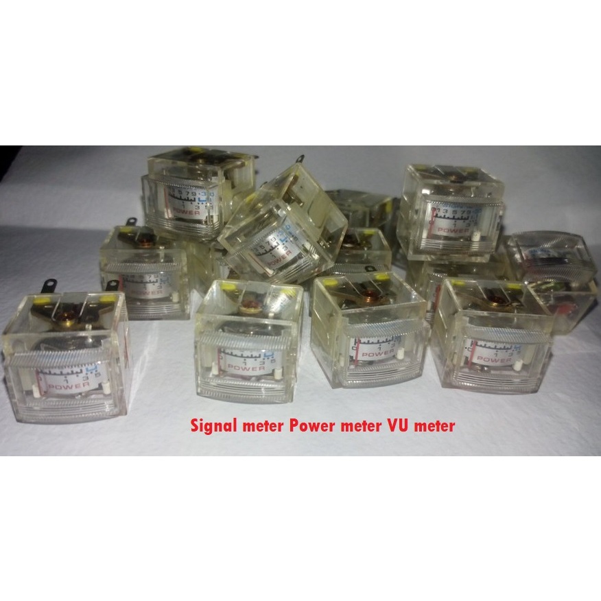 Jual Signal meter Watt meter VU meter mini | Shopee Indonesia