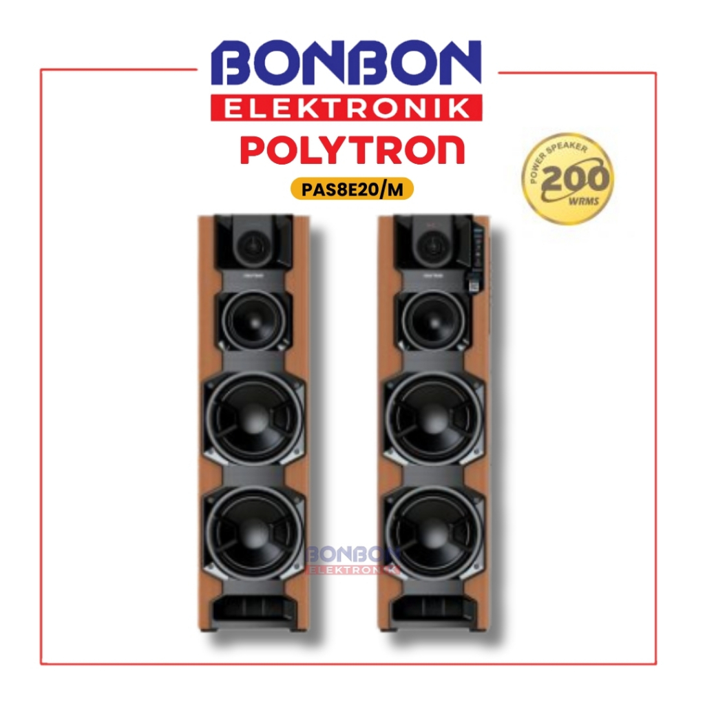 Jual POLYTRON Active Speaker Bluetooth PAS 8E20/M / PAS8E20/M / PAS ...