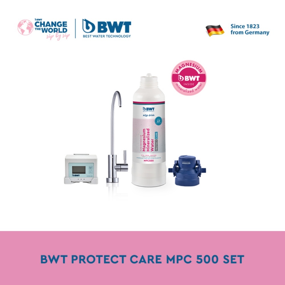 Jual BWT Water Purifier Protect Care MPC set with basic faucet + Flow ...
