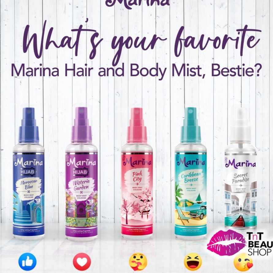 Jual WZPV1703 9.9 BRANDS FESTIVAL Marina Hair & Body Mist Cologne ...