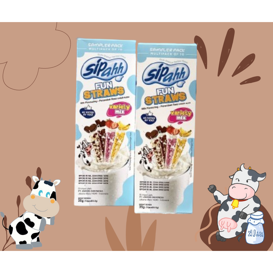 Jual Sipahh Fun Straw Pack 10's | Shopee Indonesia