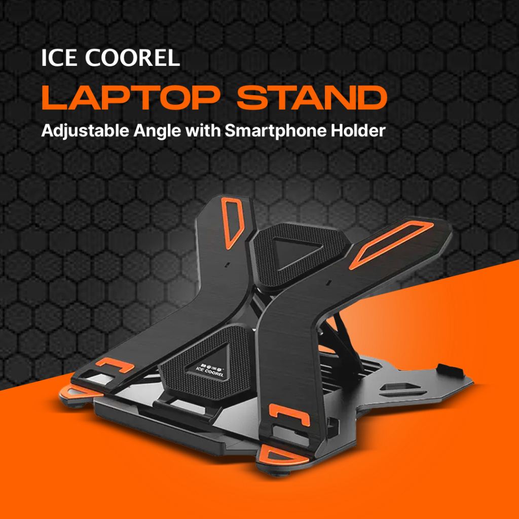 Jual ALAS NOTEBOOK LAPTOP STAND ADJUSTABLE ANGLE WITH SMARTPHONE HOLDER ...