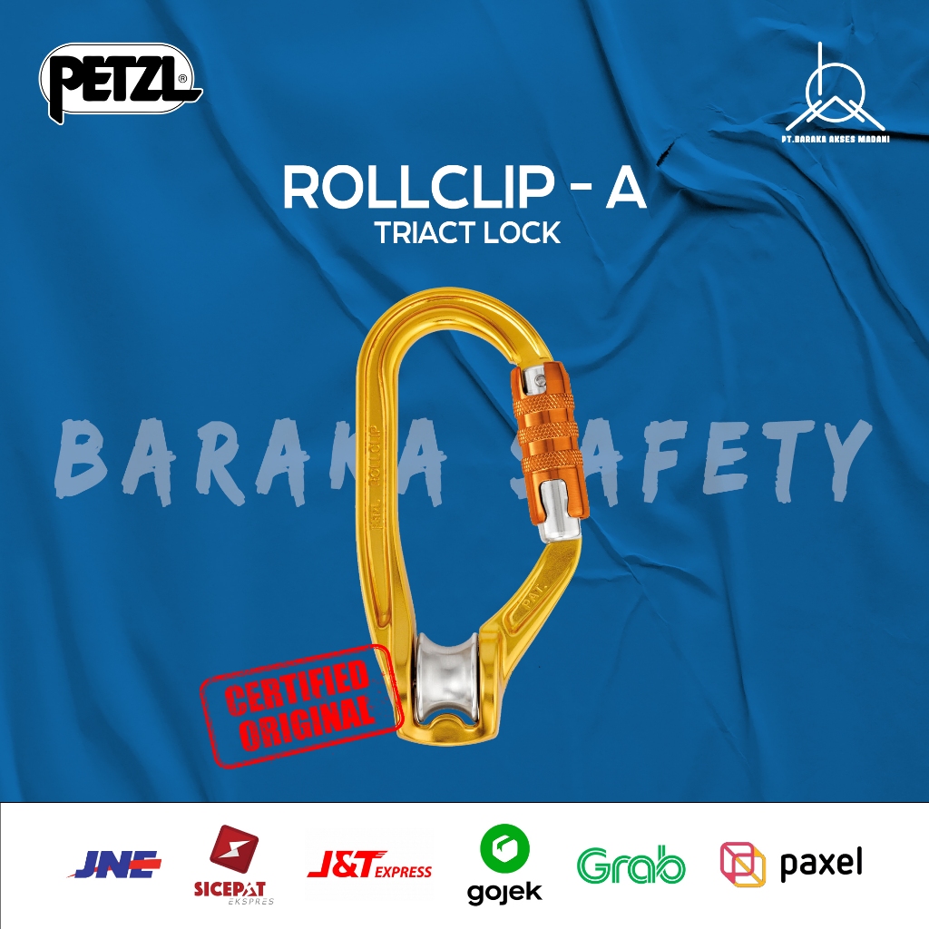 Jual PETZL ROLLCLIP A Pulley-Carabiner to Attach Rope when Pulley is ...