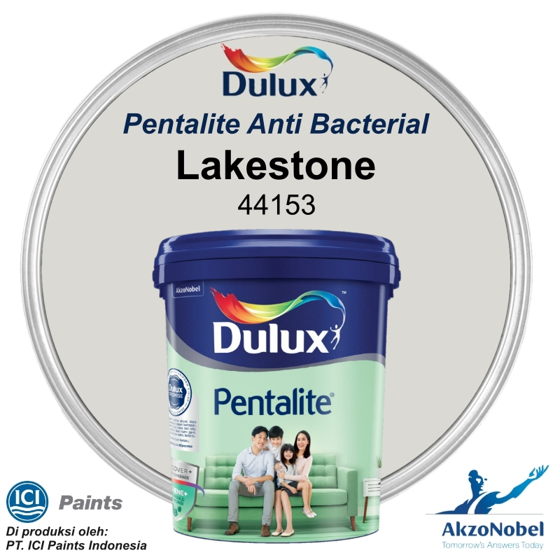 Jual CAT DULUX PENTALITE 20 LT - LAKESTONE 44153 (Warna Tinting) | Shopee Indonesia