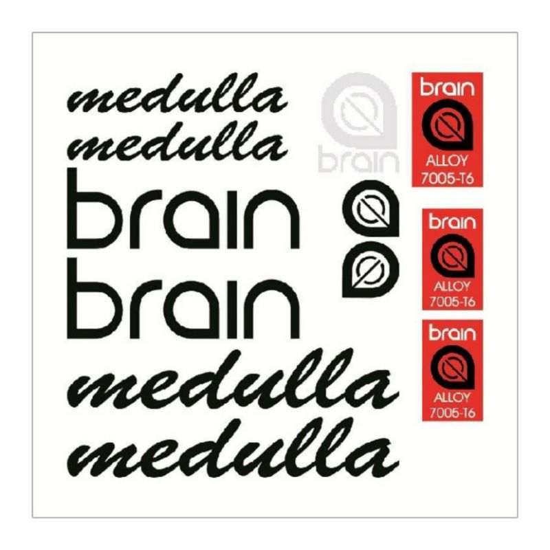 Jual Decal Decals Stiker Sticker Frame Fixie Brain Medulla Atales Konig ...