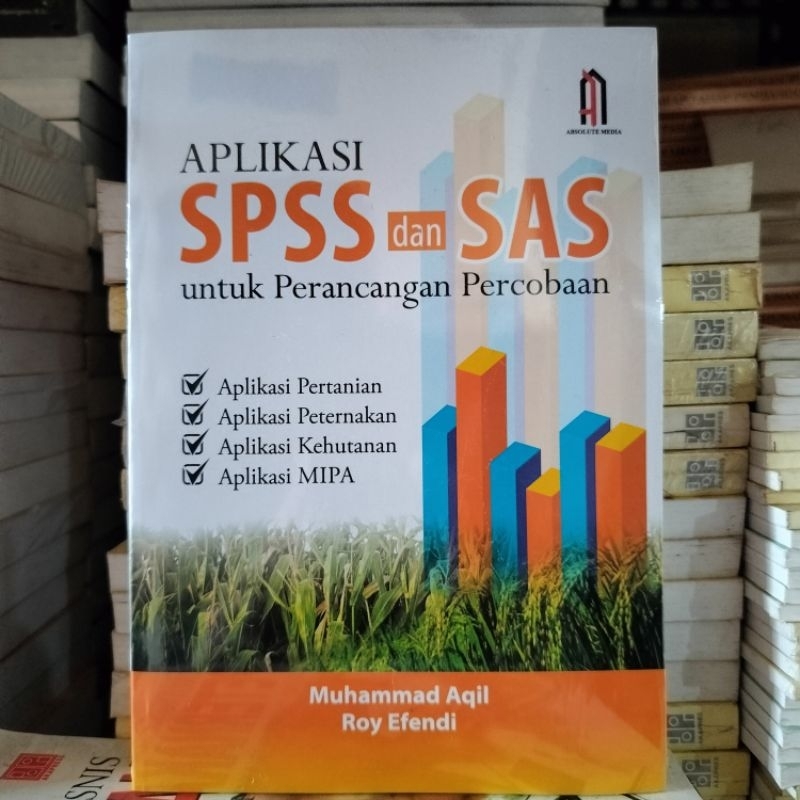Jual Buku Original: Aplikasi SPSS Dan SAS untuk Perancangan Percobaan | Shopee Indonesia