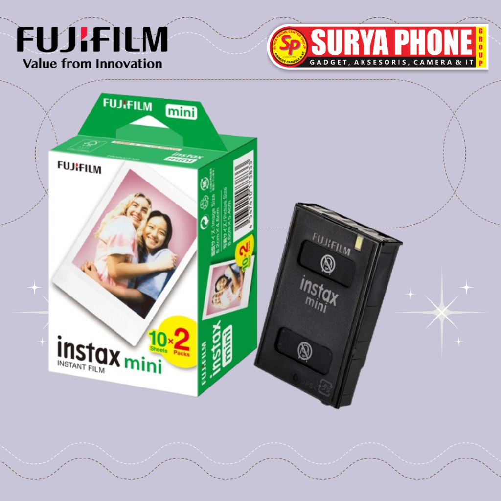 Jual 20 sheet Fujifilm Instax Paper / Isi Ulang Kertas Foto Instax ...