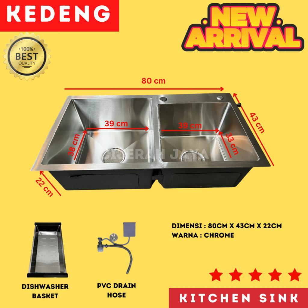 Jual PAKET BAK CUCI PIRING STAINLESS OSAKA SETIPE VALPRA VHE8245 + AFUR ...