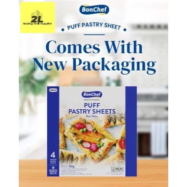Jual BON CHEF Puff Pastry Sheet Instant 750 gram | Shopee Indonesia
