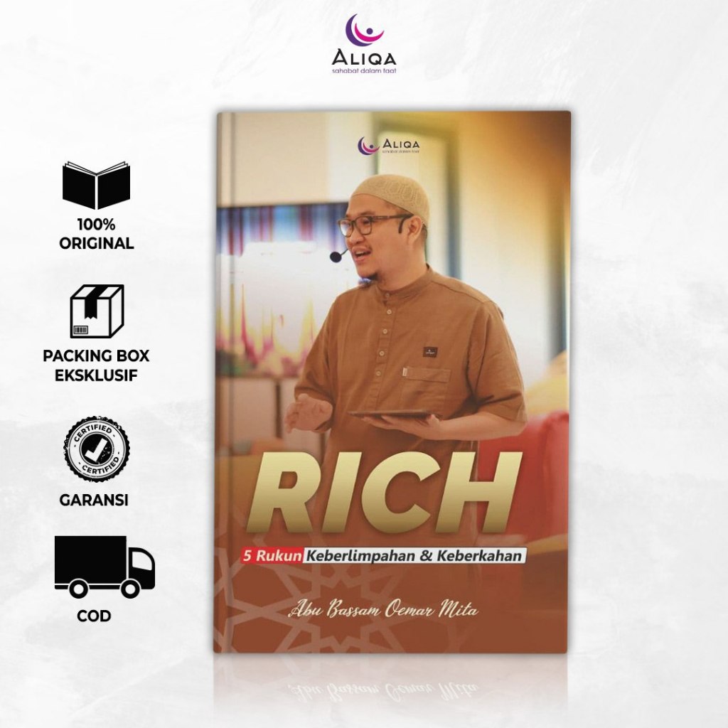 Jual RICH - Buku Ustadz Oemar Mita (5 RUKUN KEBERLIMPAHAN DAN KEBERKAHAN) | Shopee Indonesia