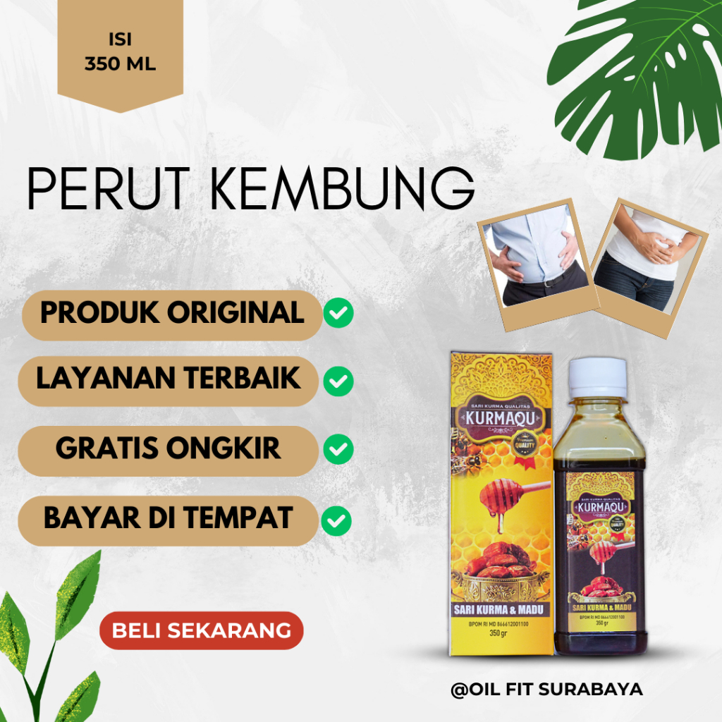 Jual Obat Perut Terasa Kembung, Begah Kurmaqu Sari Kurma Dari Kurma ...