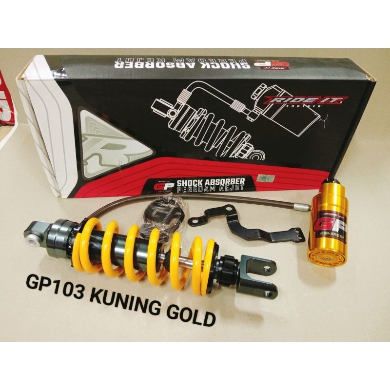 Jual MONOSHOCK SHOK BELAKANG RIDE IT GP103 TABUNG PISAH CB150R OLD/CB 150R LED/CBR 150R FACELIFT ...