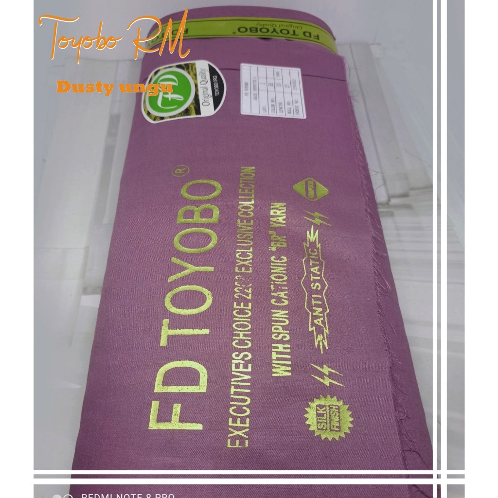 Jual Multi kain katun cotton TOYOBO FD FODU Royal Mix RM exclusive per ...