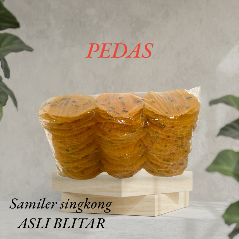Jual Keripik samiler 500gr/ keripik sermier / keripik miler asli blitar ...