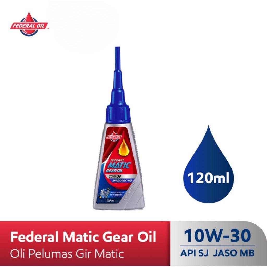 Jual Federal Gear Oil, Oli Transmisi Matic 120ML 10W/30 (Dijamin Asli ...