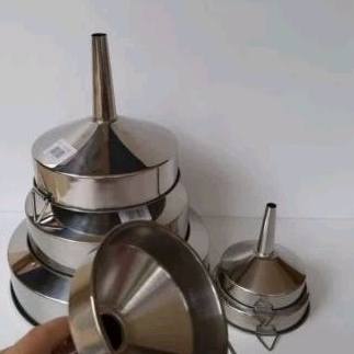 Jual CORONG STAINLESS STEEL SERBAGUNA 8 CM CORONG8CM | Shopee Indonesia