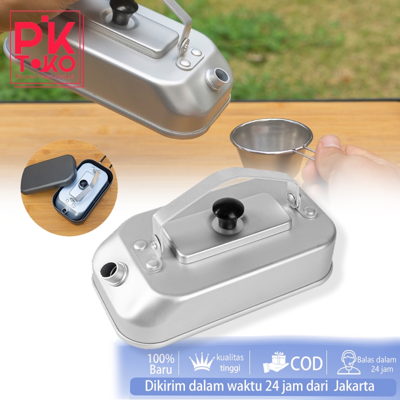 Jual 300ML Kettle Mini Multifungsi Aluminium Nesting Outdoor Camping ...