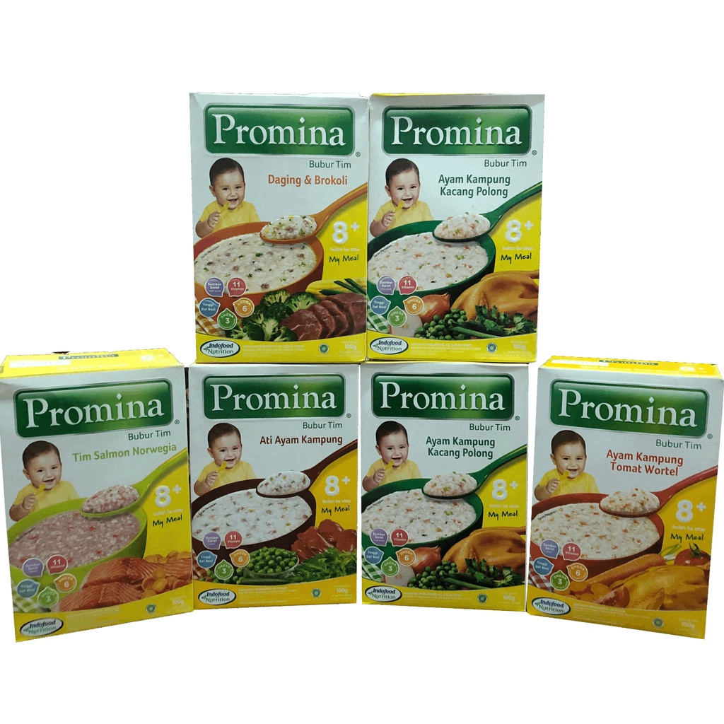 Jual PROMINA BUBUR TIM 8+ 100GR | Shopee Indonesia