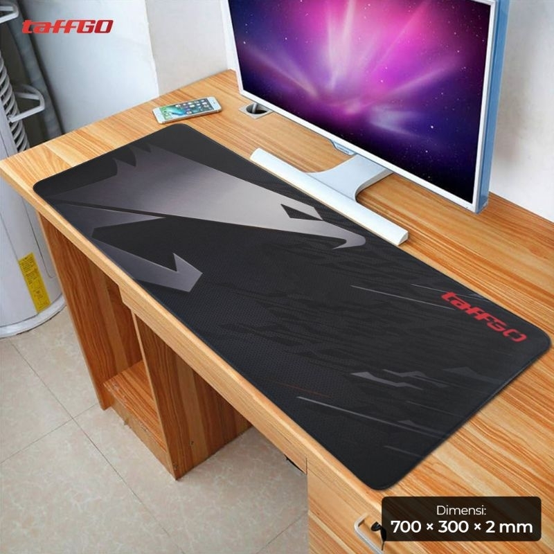 Jual Gaming Mouse Pad XL Desk Mat 700 x 300 x 2 mm Alas Keyboard Mouse ...