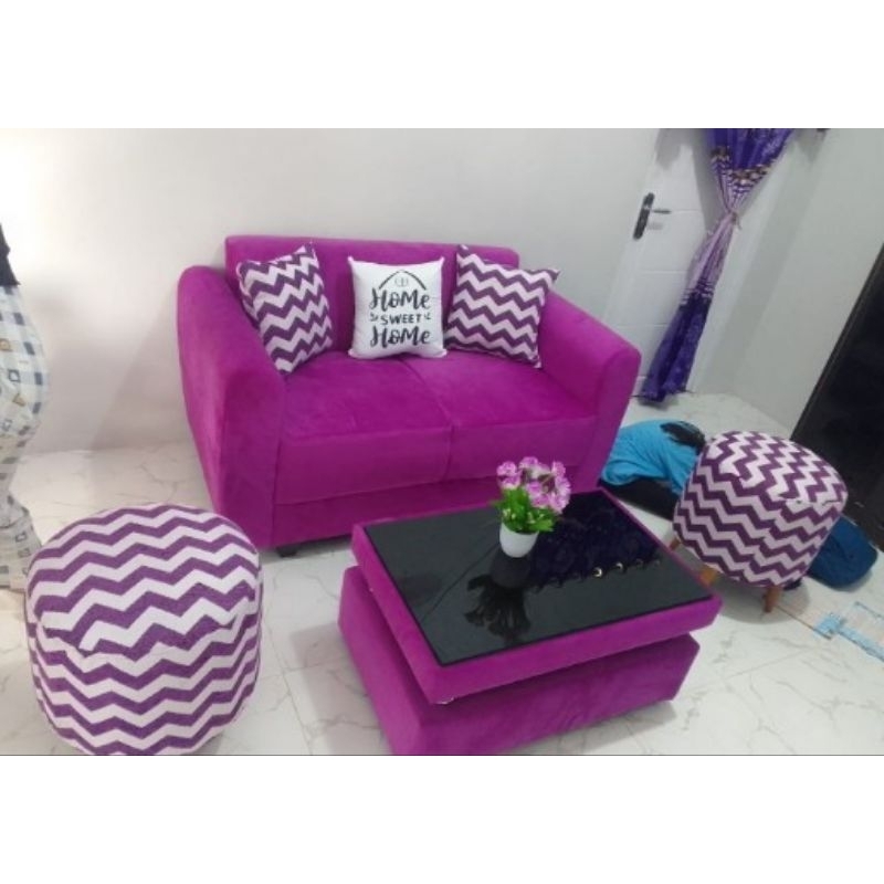 Jual sofa Retro singel 2 seater + meja tamu + stoll 2x by mebel Sumber ...