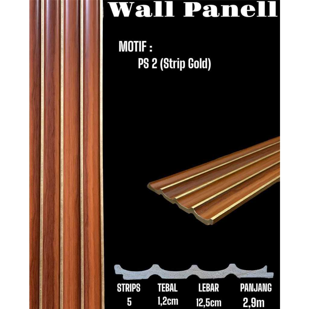 Jual Wpc panel (PREMIUM) 1meter/kisi-kisi/Wallpanel/Wpc murah/Wpc Panel ...