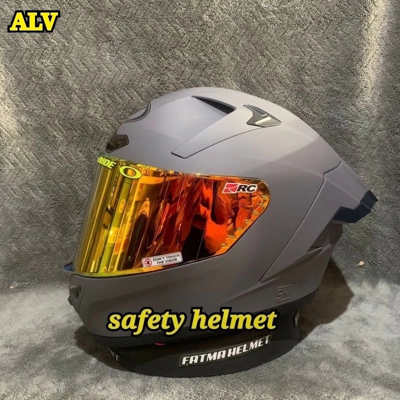 Jual HELM ALV GENESIS SOLID GREY DOFT ( PAKET GANTENG) | Shopee Indonesia