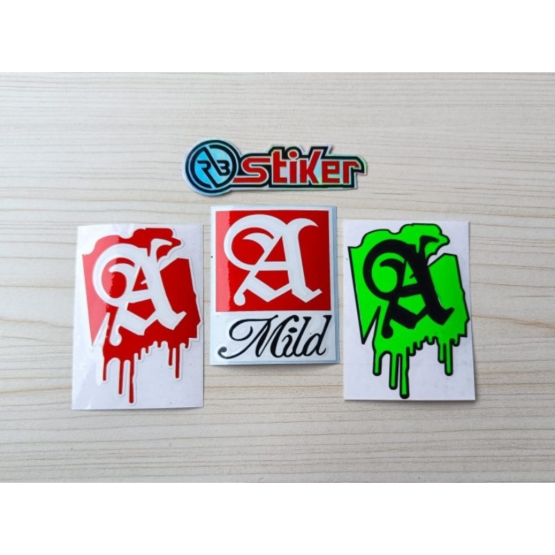 Jual Stiker cutting logo A mild | Shopee Indonesia