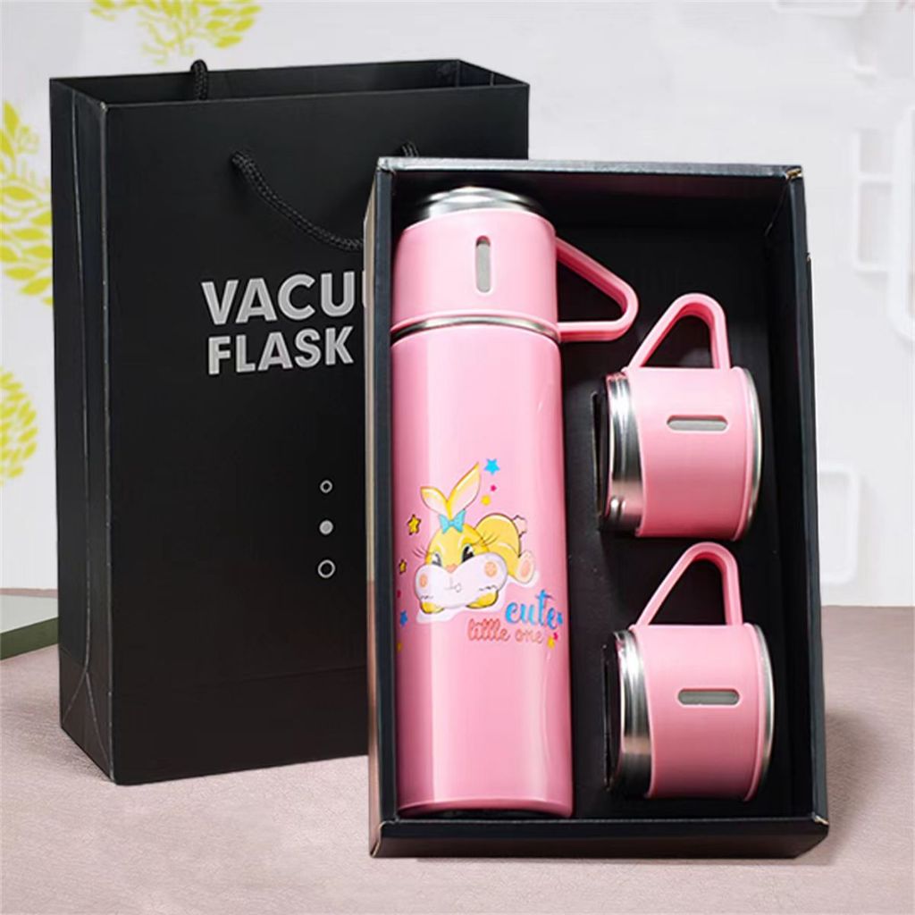 Jual COD BOTOL MINUM TERMOS KARAKTER LUCU DAN POLOS FREE STIKER 3D ...