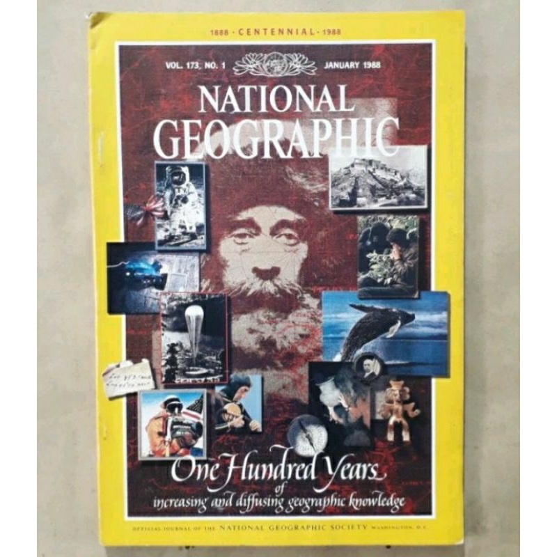 Jual Majalah National Geographic Bahasa Inggris + Peta/Ulang Tahun ke ...