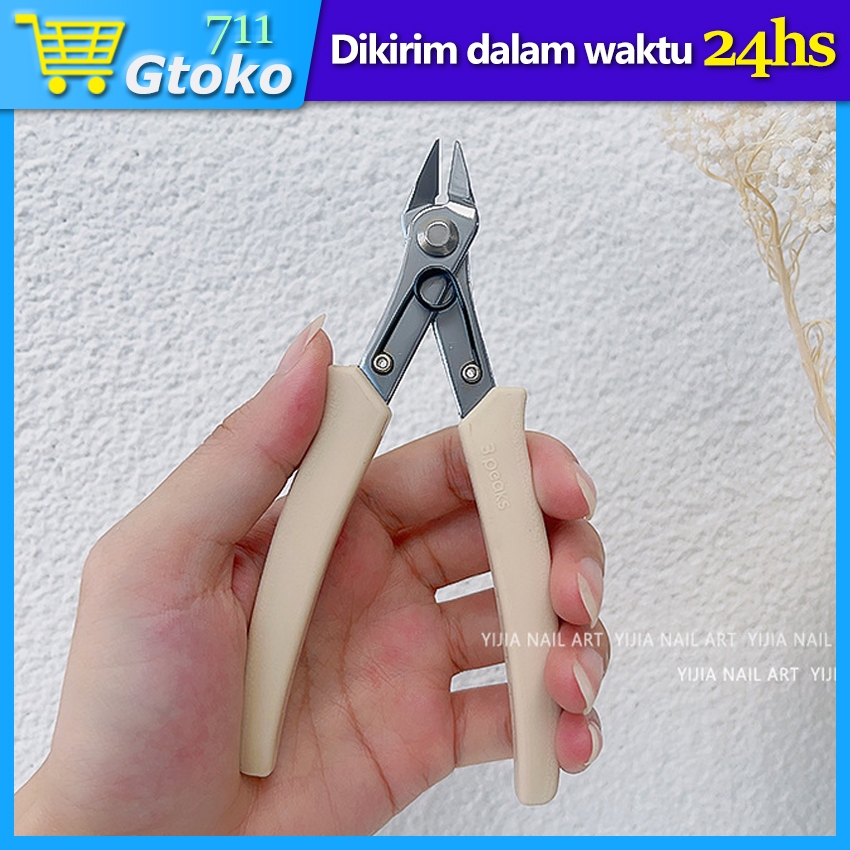 Jual Tang Potong Kawat Gunting Kabel Tang Plato Wire Cutter Nipper Mini ...