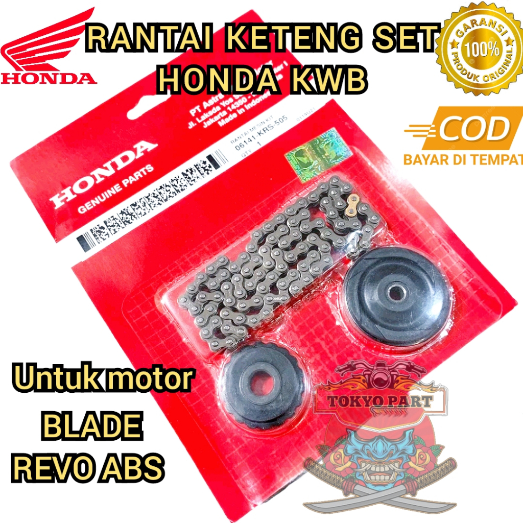 Jual RANTAI KETENG RANTAI API SET HONDA KWB KUALITAS ASLI ORIGINAL ...