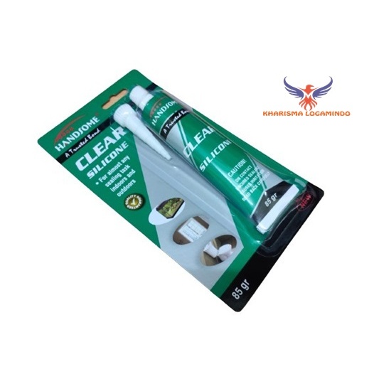 Jual KLP-Lem Kaca Aquarium Handsome Silicone Rubber Sealant 35-85gr ...