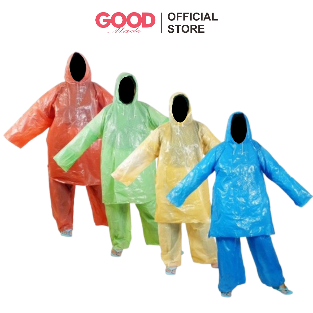 Jual GOOD MADE - Jas Hujan Setelan dan Ponco Plastik Transparan ...