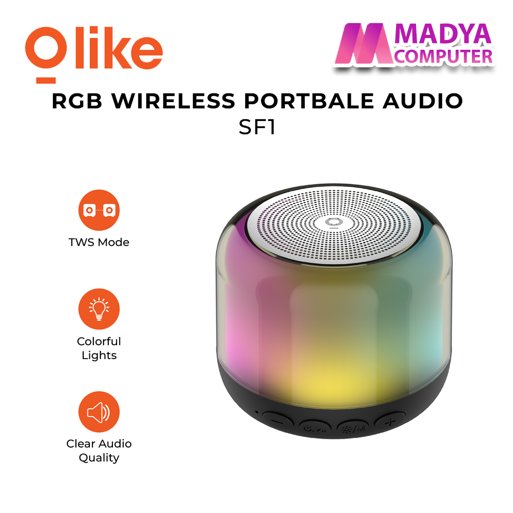 Jual Olike SF1 RGB Portable Bluetooth Speaker | Shopee Indonesia