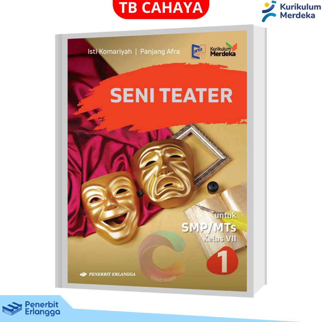 Jual BUKU SENI TEATER KELAS 7 8 9 1 2 3 SMP KURIKULUM MERDEKA PENERBIT ERLANGGA | Shopee Indonesia