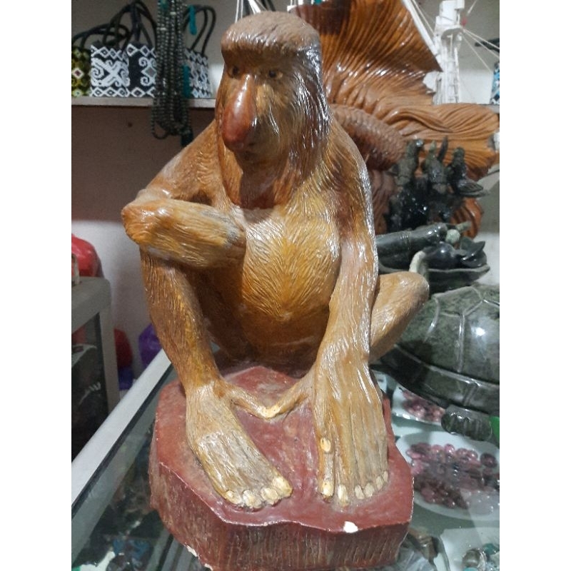 Jual patung bekantan khas kalsel | Shopee Indonesia