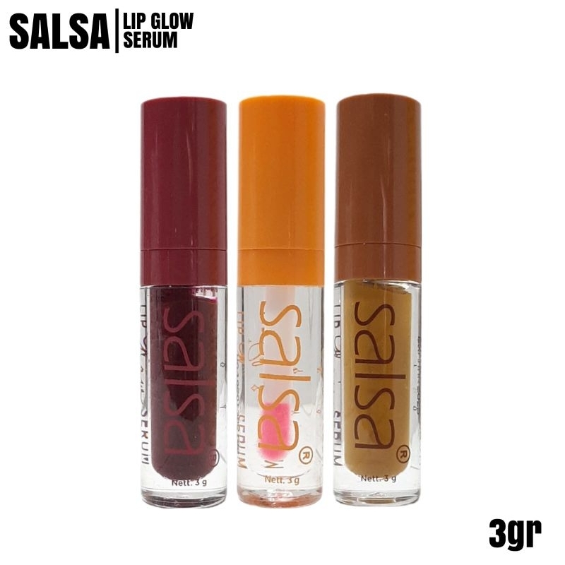 Jual Salsa Lip Glow Serum BPOM 3g (Satuan) | Shopee Indonesia