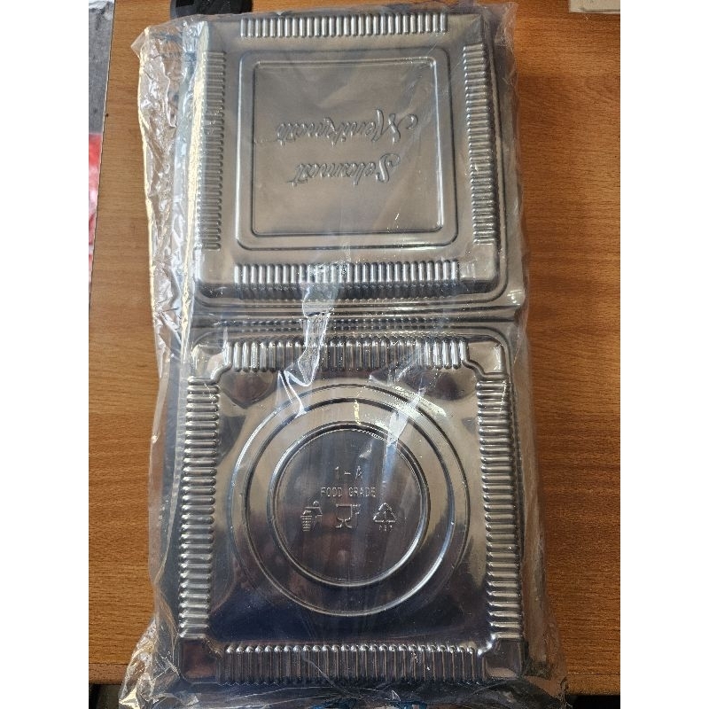 Jual (50PCS) Plastik Mika Kue 1a Tebal / Box mika kue 1a Food Grade ...