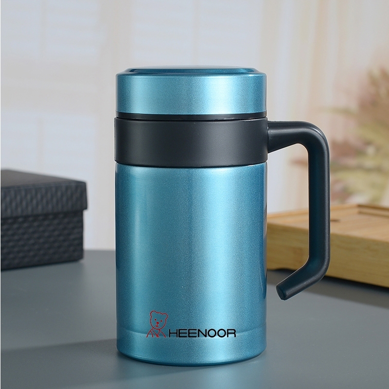 Jual GELAS MUG OFFICE CUP 500ML HANDLE GRIP 914 STAINLESS STEEL NEW ...