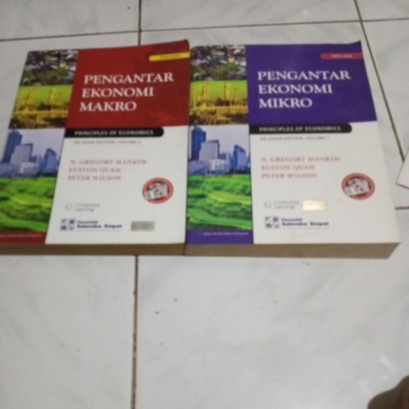 Jual ORIGINAL / Pengantar Ekonomi makro / mikro edisi ASIA ( Volume 1& 2 ) | Shopee Indonesia