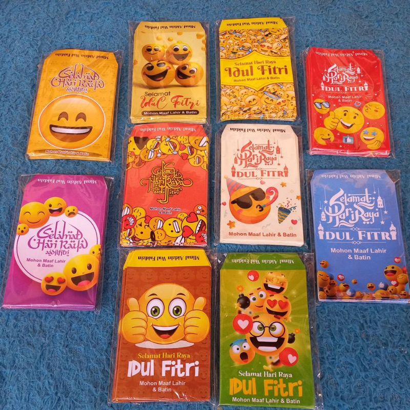 Jual AMPLOP LEBARAN UNIK EMOTICON ISI 8PC | Shopee Indonesia